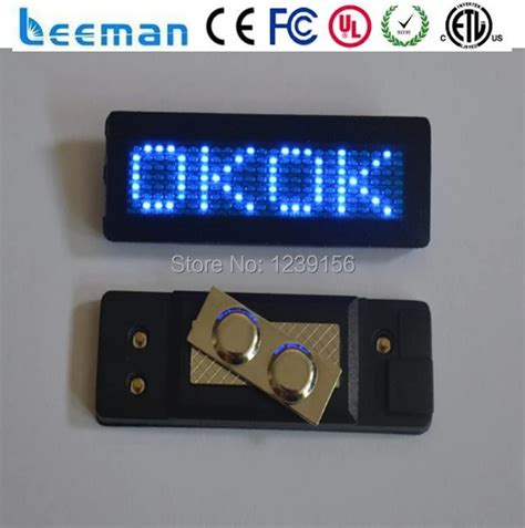 LED Mini Display Led Table Board Car Led Digital Display Board Wireless B729 Red Digital Led