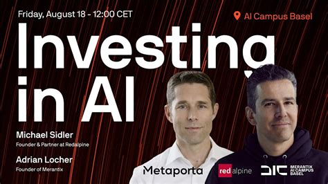 Investing In Ai With Michael Sidler Basel Special Hegenheimermattweg 167a Allschwil 18
