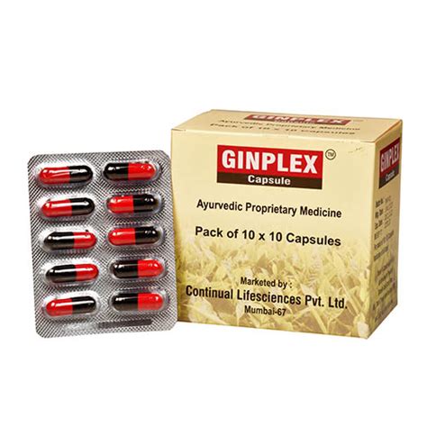 Ginplex Capsule Continual Lifesciences