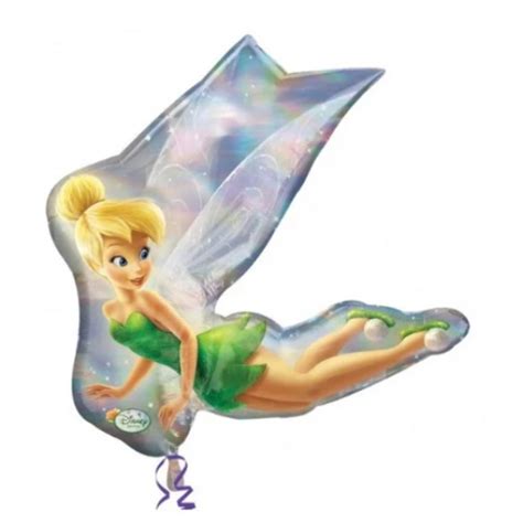 Tinker Bell Tinkerbell Flying 30 Balloon Large Shape Foil Mylar