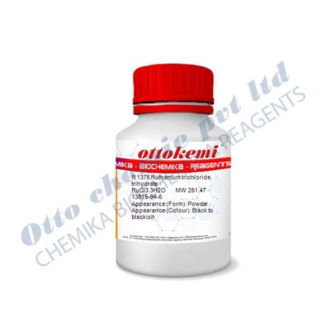 Ruthenium Trichloride Trihydrate Manufacturers And Suppliers With