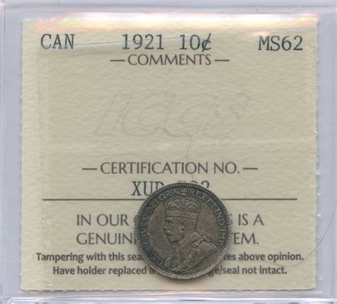 1921 Ten Cents