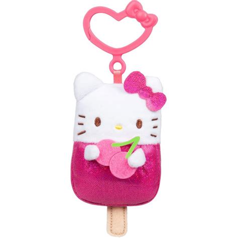 Sanrio Hello Kitty Friends Series 2 Hello Kitty 4 Clip On Plush Popsicle Jazwares Toywiz