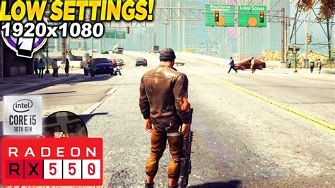 Saints Row Third Remastered Rx 550 1080p Low Youtube