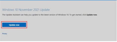 How To Install Windows 10 November 2021 21h2 Update Now