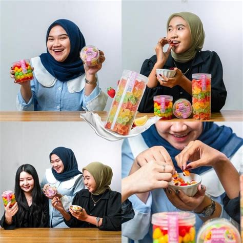 Jual Viral Halal Gummy Jelly Permen Yupi 400gr 100gr Toples Candy