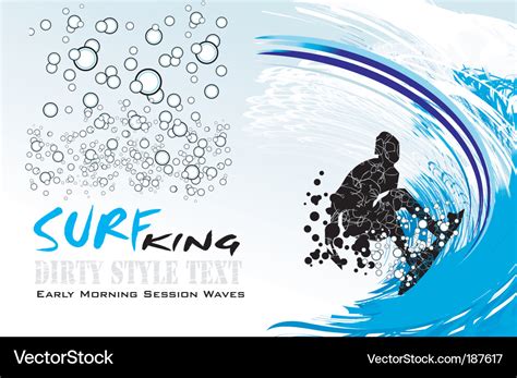 Ocean Wave Background Royalty Free Vector Image