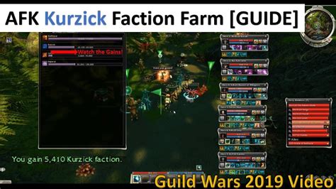 Guild Wars Afk Kurzick Faction Farm [guide] Easy Faction Youtube