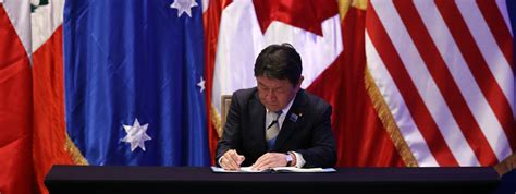 Cptpp Japan Toshimitsu Motegi 848 320 The National Bureau Of Asian