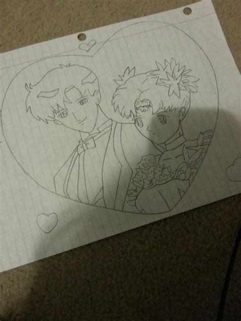 Sailor Moon Pic Serena And Darien By Sonicmilahedgie On Deviantart