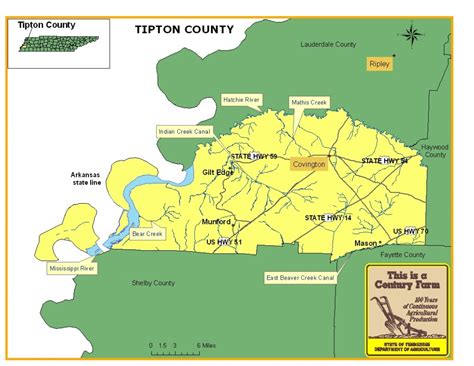 Tipton County Tennessee Century Farms