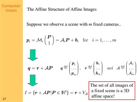 Ppt Affine Structure From Motion Powerpoint Presentation Free