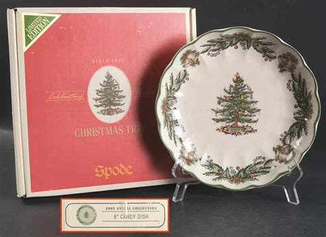 Christmas Tree 8 Annual Candy Dish By Spode Replacements Ltd