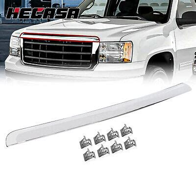 For Gm1235109 Hood Molding Trim Chrome Fit For 07 2013 Gmc Sierra 1500