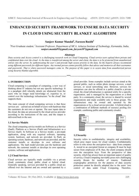 Irjet A Review On Lightweight Secure Data Sharing Scheme For Mobile