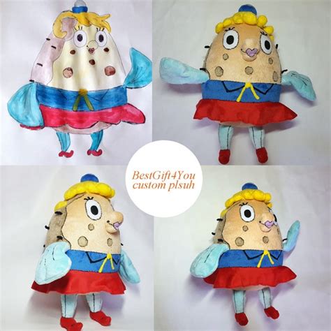 Spongebob Mrs Puff Plush Etsy