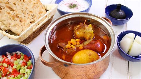 The Best Iranian Abgoosht Recipe Persian Lamb And Chickpea Stew Youtube
