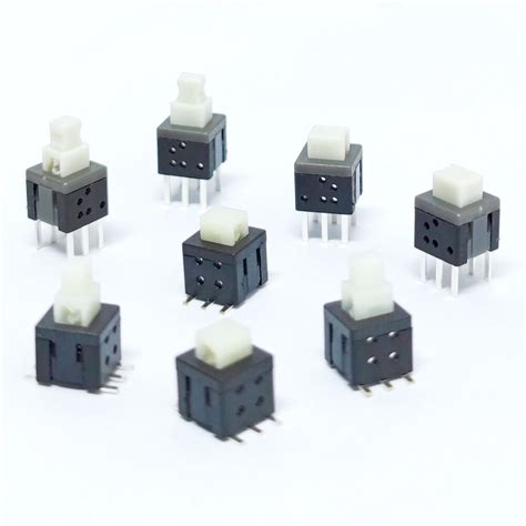 Buy Wholesale China China Factory Mini Dpdt 6pin Latching Push Button Switch Push Button
