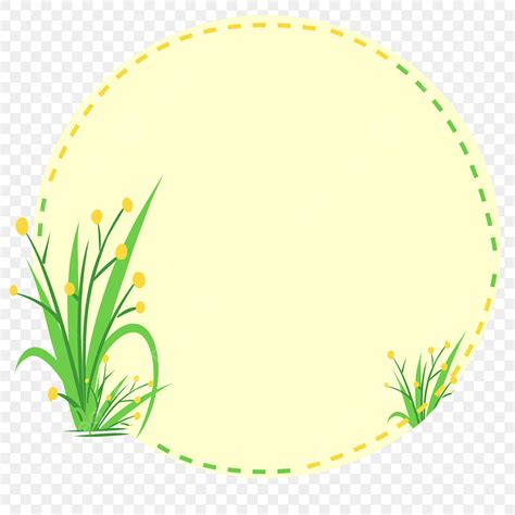 Cartoon Grass Border