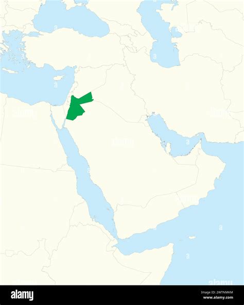Iran Jordan Stock Vector Images Alamy