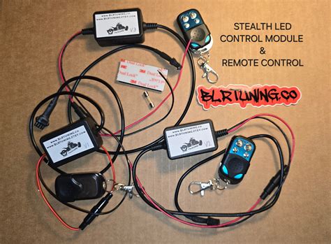 Stealth Led Control Module And Remote Blr Tuning