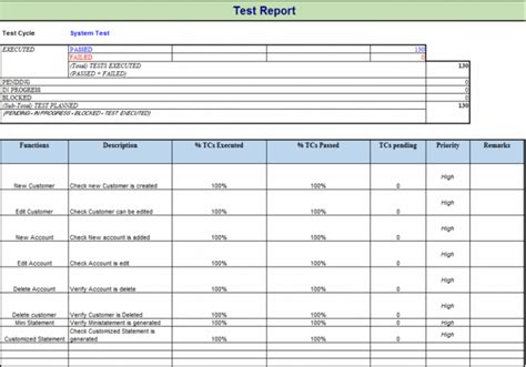 8 Factory Acceptance Test Report Template Excel Tacitproject