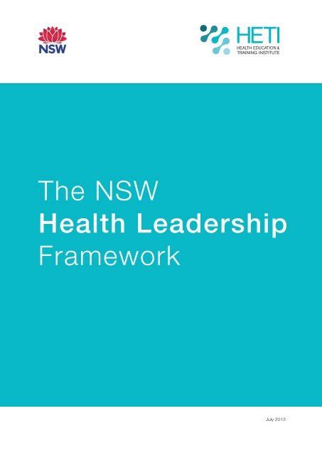 The Nsw Health Leadership Framework Heti