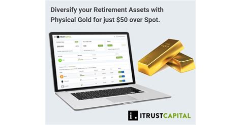 Itrustcapital Releases New Revolutionary Physical Gold Product On Ira