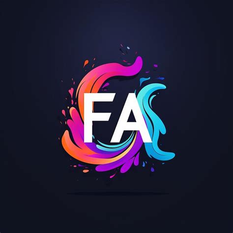 Premium Photo Creative Initials Logo Af Vector Design