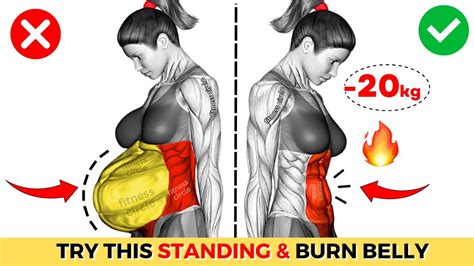 🔥 30 Minute Exercises To Burn Hanging Belly Fat Fast 2 Week Easy