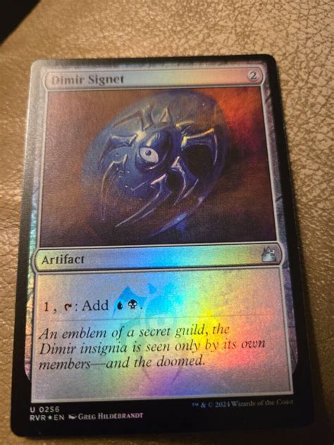 Yahoo オークション Dimir Signet Foil Ravnice Edition Magic The G