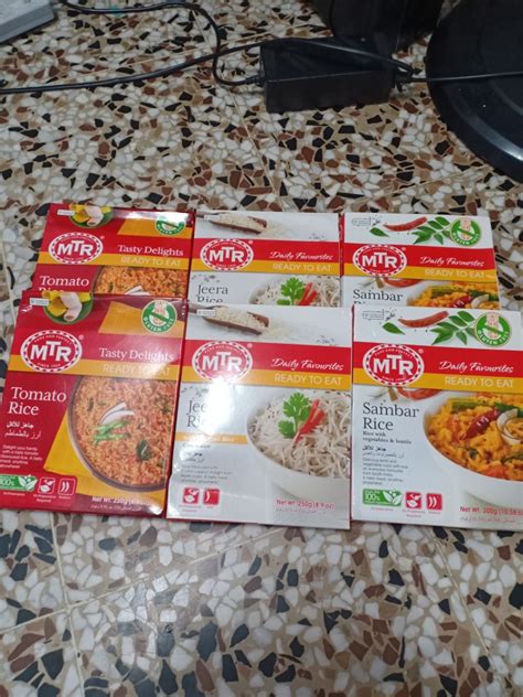 Mtr Ready To Eat Rice Food And Drinks Local Eats On Carousell