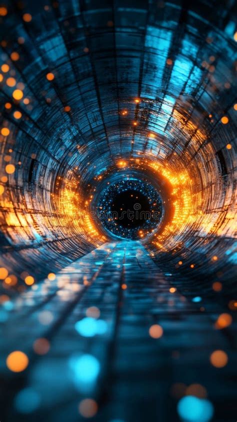 Demonstrating Innovation And Connection Via The Fusion Of Technology And Large Scale Data Stock