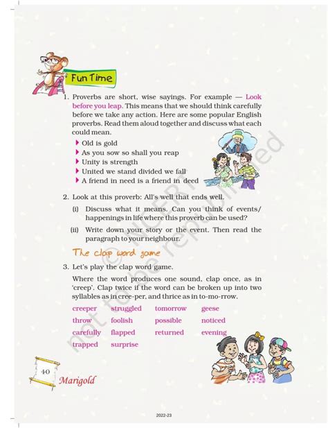 Ncert Book For Class 5 English Chapter 2 Teamwork Indcareer Schools