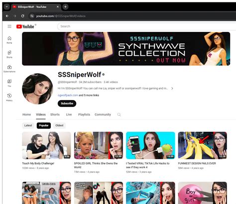 The SSSniperWolf The Controversy Between Reaction Videos Ego Copyright And Sex Appeal Eyerys