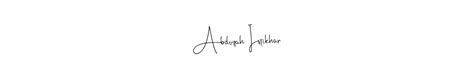 78 Abdullah Iftikhar Name Signature Style Ideas New Esignature