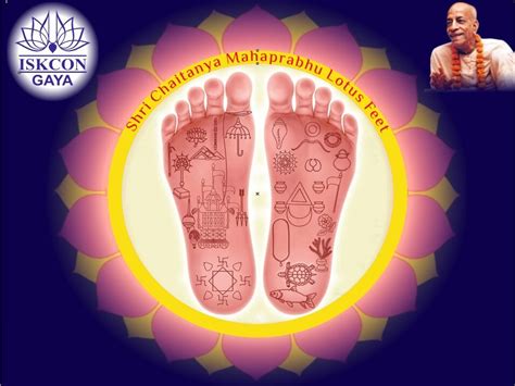 Chaitanya Mahaprabhu Lotus Feet Symbols Meanings Fyvism