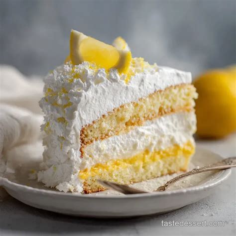 Italian Lemon Cream Cake Recipe In 55 Minutes