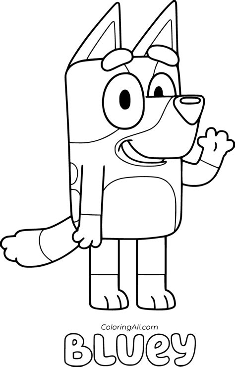 Free Bluey Characters Printable Sheets Easy Download Printables For