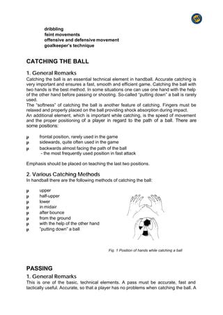 Basic Handball Methods Pdf
