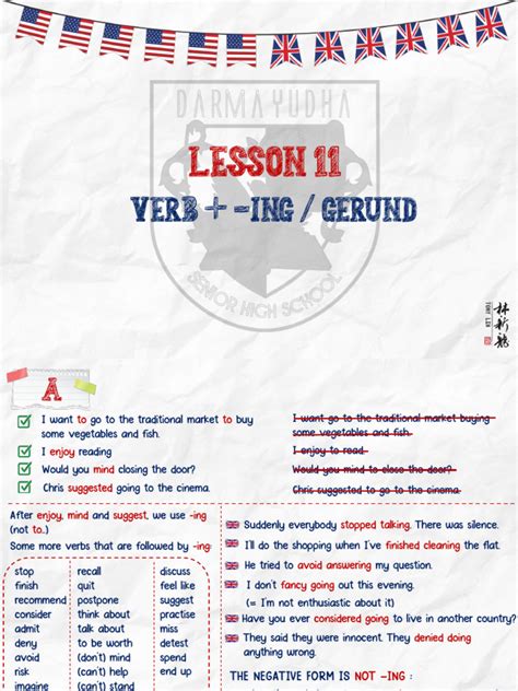 Verb Ing Form Pdf