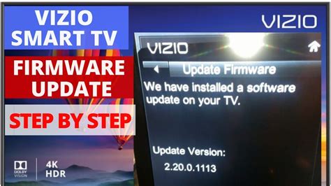 Update Vizio Tv Software Usb