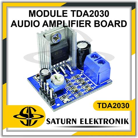 Jual Tda2030 Tda 2030 18w Module Kit Mono Hifi Amplifier Shopee Indonesia