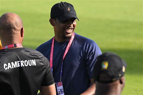 Samuel Etoo Sorry For Altercation Outside World Cup Game News World Cup 2022 Ahram Online