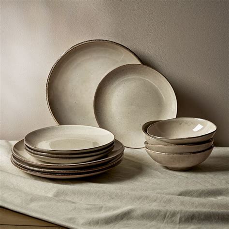 Sherwood 12 Piece Dinnerware Set By Ioliving Dinnerware Set Rustic