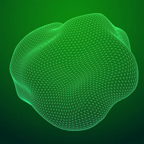 Premium Vector Abstract Wireframe Mesh