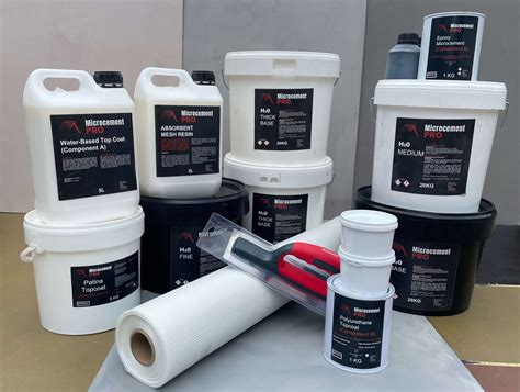 Traditional Microcement Pro Kit Microcement Pro