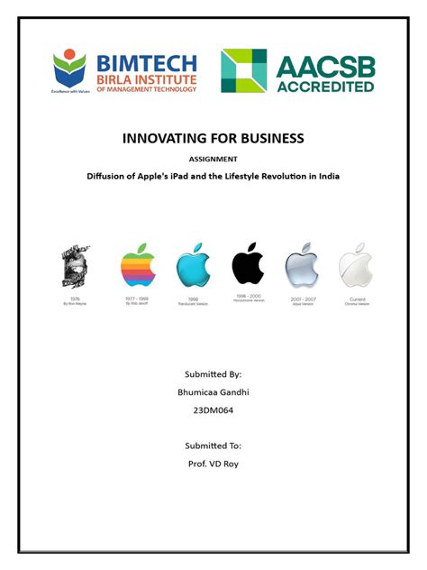 Innovation Case Analysis Pdf Apple Inc Tablet Computer