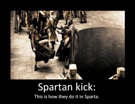 Spartan Kick By Iheartslashers On Deviantart
