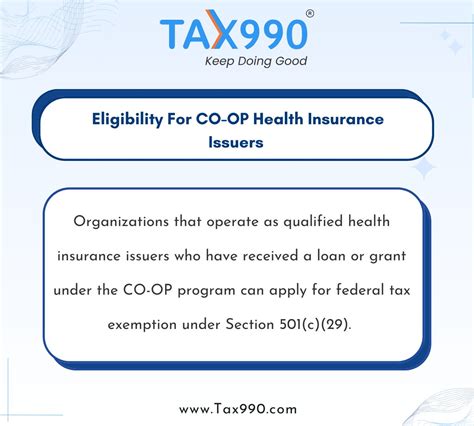 Taxexemptstatus Irs Coophealthinsurance Tax990